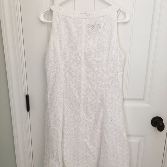 Talbots | Dresses | Talbots 2 Petite White Eyelet Dress | Poshmark